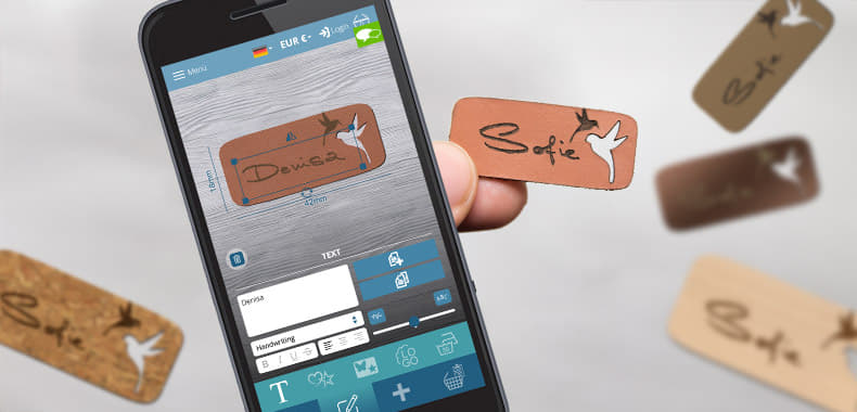 DORTEX - Design name tapes, woven and textile labels yourself